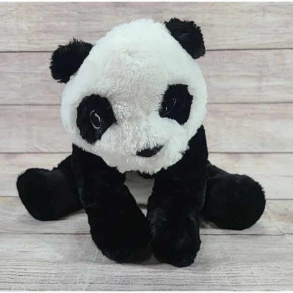 IKEA | Toys | Ikea Kramig Plush Panda Bear Stuffed Animal Toy White ...